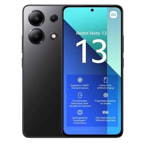 Купить Redmi Note 13 8GB/128GB 5G Черный в Минске в рассрочку