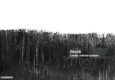 흰색 바탕에 검은 색 아크릴 브러시 스트로크 추상 그런 지 종이에 낙서 건조한에 대한 스톡 벡터 아트 및 기타 이미지 건조한 검은색 곡선 Istock