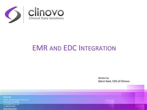 Emr And Edc Integration Pptx