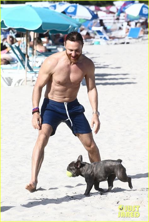 Photo David Guetta Shirtless Beach Jessica Ledon 44 Photo 4185330 Just Jared Entertainment