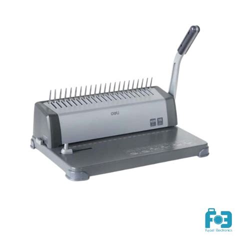 Deli 3872 Manual Comb Binding Machine Fujael Electronics