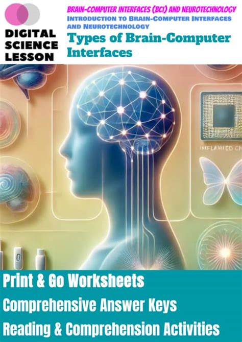 Types Of Brain Computer Interfaces By Digital Science Lesson Tpt