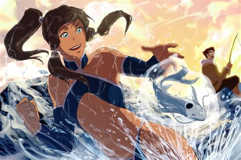 Korra And Bolin Avatar Legends And 1 More Drawn By The Art Mage