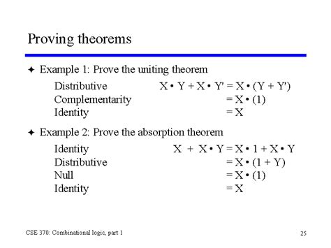 Proving Theorems