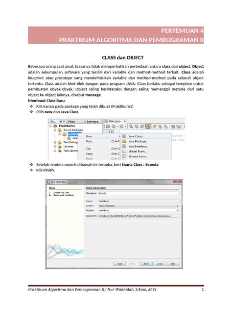 4 Class Object Pdf Komputer