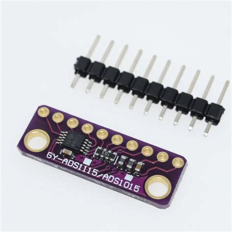 I C Ads Bit ADC Channel Module With Programmable Gain Amplifier V To V Ads