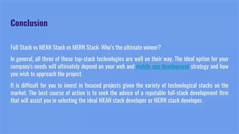 full stack vs mean stack vs mern stack ppt
