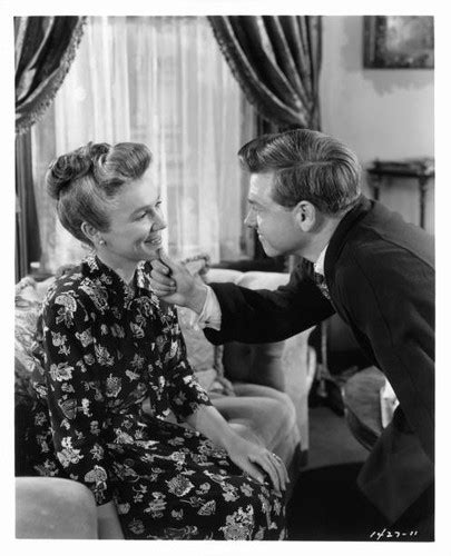 Jeanette Nolan Smiling Mickey Rooney Pinches Chin A Scene Film Wor Old