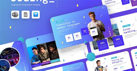 Coding Programming Keynote Template Incl It And Connection Envato