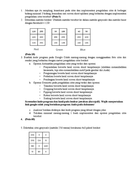 Pengolahan Citra Pdf