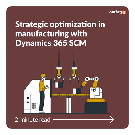 Strategic Optimization In Manufacturing With Dynamics 365 Scm • Ontargit