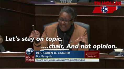 Rep Lynn Gavels Down Rep Camper Lets Rep Lamberth Talk Politics Tn Holler Youtube