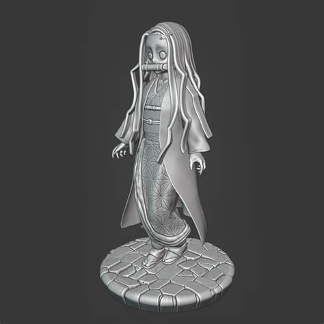 Nezuko Pose By White Owl Studios Download Free STL Model Printables Com