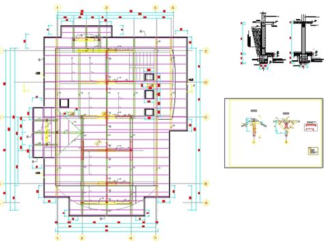 Foundations To A Basement In Autocad Download Cad Free 498 99 Kb Bibliocad