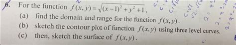 Solved For The Function F X Y X1 2 Y2 1 A Find The Chegg Com