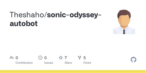 Github Theshahosonic Odyssey Autobot