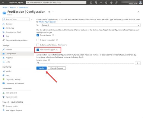 Azure Bastion Native Client Support With The Windows Rdp Client