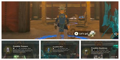 Tears Of The Kingdom Frostbite Armor Set Location