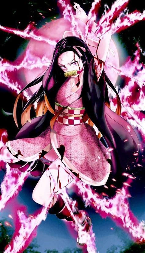 Nezuko Kamado Kimetsu No Yaiba Estilo Chibi Demon King Anime Anime Demon Anime Chibi