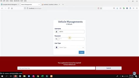 Vehicle Management System Project In Php With Source Code And Report Download Kashipara