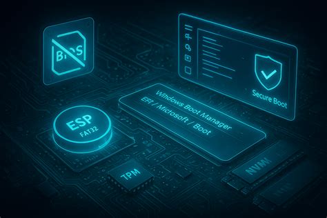 Uefi And Esp Explained Boot Secure Boot And Windows Recovery Windows Forum