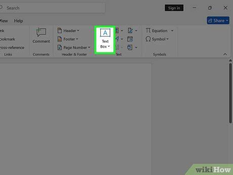 How To Create A Text Box In Microsoft Word 4 Steps