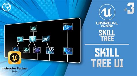 unreal engine 5 tutorial skill tree part 3 skill tree ui youtube