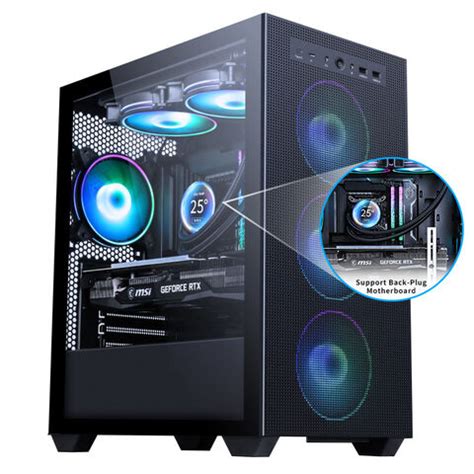 Buy Wholesale China Sama Usb 3 1gaming Pc Case Left Tempered Glass Micro Atx Pc Case Back Plug