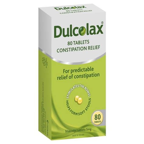 Dulcolax Tablets 5mg 80 Pack Chemistworks Pharmacy