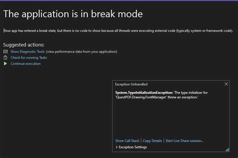 Error When Using Generatepdf On Android System In Maui System Typeloadexception Questpdf