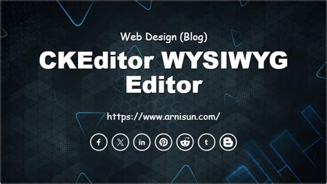 Ckeditor Browser Based Rich Text Editor
