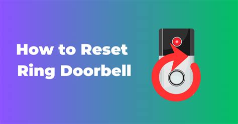 Reset Ring Doorbell