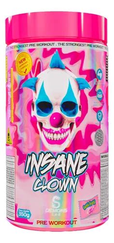 Pré Treino Insane Clown 350g Demons Lab Novo Sabor Frete Grátis