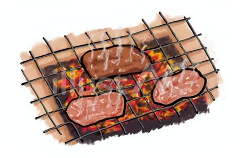 焼肉イラスト No 1374520｜無料イラスト・フリー素材なら「イラストac」