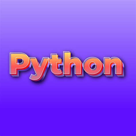 Premium Photo Pythontext Effect  Gradient Purple Background Card Photo