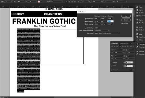 Solved Spacing In Left Justify Adobe Product Community 10463574