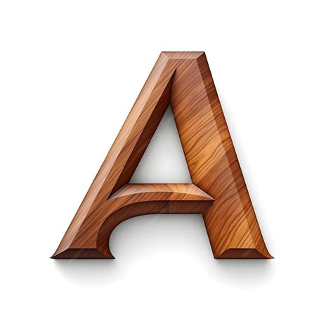 Premium Photo Beautiful Letter A For Design And Mock Up