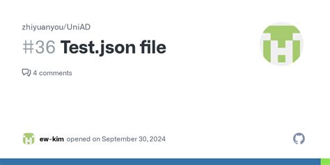 Test Json File Issue Zhiyuanyou Uniad Github