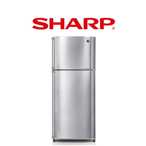 Sharp Sj U43p 433l Silver Top Freezer Refrigerator Asia Excel