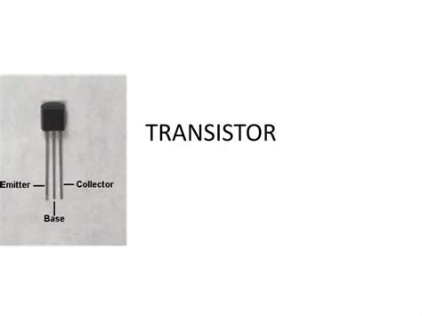 PPT TRANSISTOR PowerPoint Presentation Free Download ID 1422405