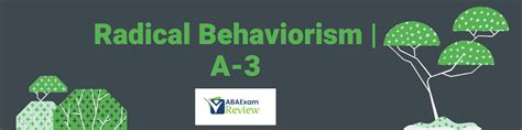 Radical Behaviorism Vs Methodological Behaviorism Aba Exam Review