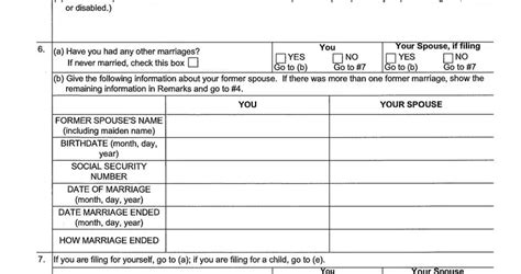 Form Ssa 8000 Bk ≡ Fill Out Printable Pdf Forms Online