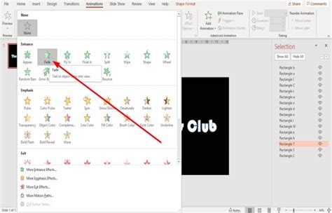 create particle text effect or explosion animation in powerpoint