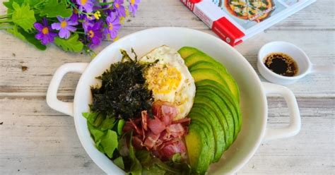 한그릇요리 베이컨 아보카도 덮밥 아보카도 비빔밥 만들기
