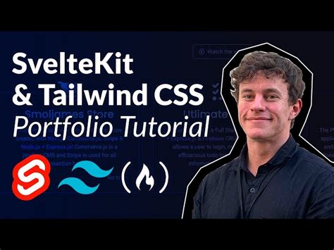 Sveltekit And Tailwindcss Tutorial Build And Deploy A Web Portfolio