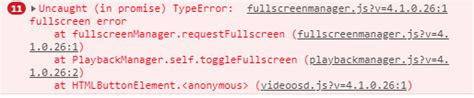 Fullscreen Error · Issue 3549 · Mediabrowseremby · Github