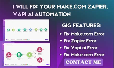 Fix Make Com Automation Vapi Ai Make Com Scenario Voice Assistant