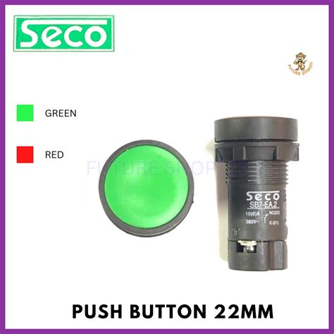 Seco 22mm Push Button High Quality Shopee Malaysia