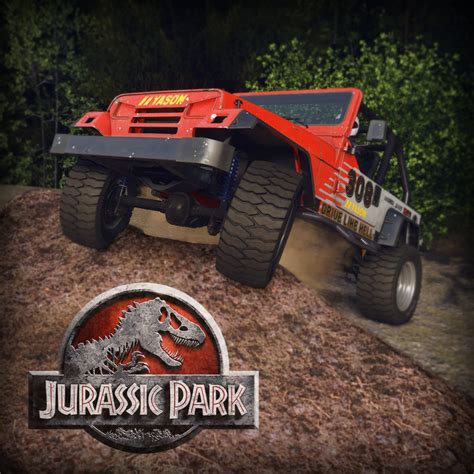 Jurassic Park Jeep Rwreckfest