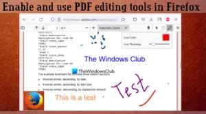How To Enable And Use PDF Editing Tools In Firefox PDF Reader